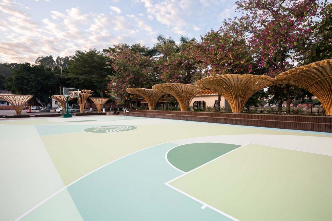 Revitalizing Tradition Changqi Stadium Bamboo Corridor - buildscoop