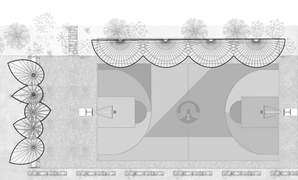 Revitalizing Tradition Changqi Stadium Bamboo Corridor - buildscoop